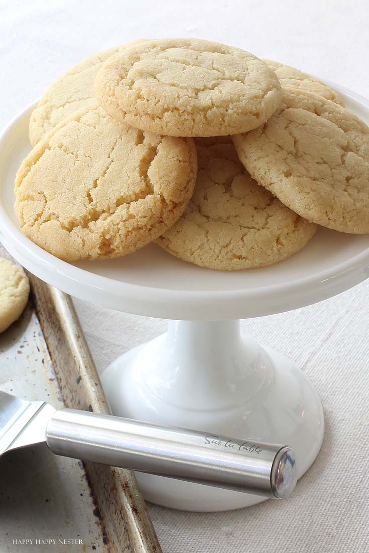 Amy's Almond Cookies (Super Easy Recipe) - Happy Happy Nester