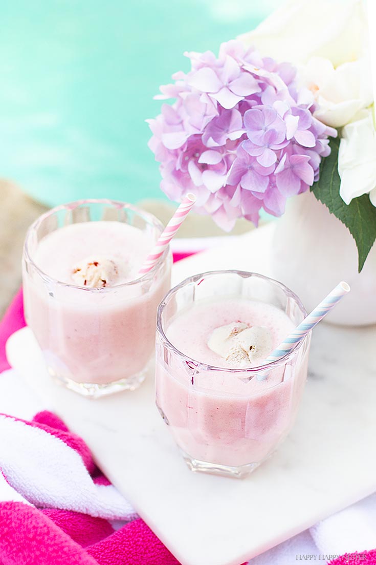 Pink Poolside Drink Recipes - Happy Happy Nester