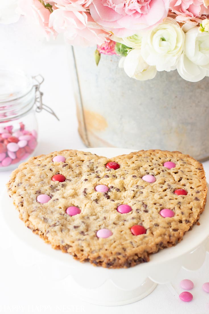 Cute Kid Cookie in the Shape of a Heart - Happy Happy Nester