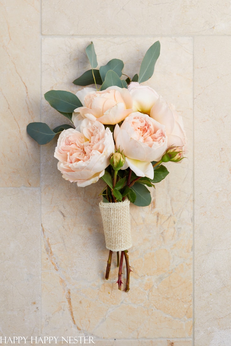 How To Make A Small Bouquet Of Flowers Happy Happy Nester