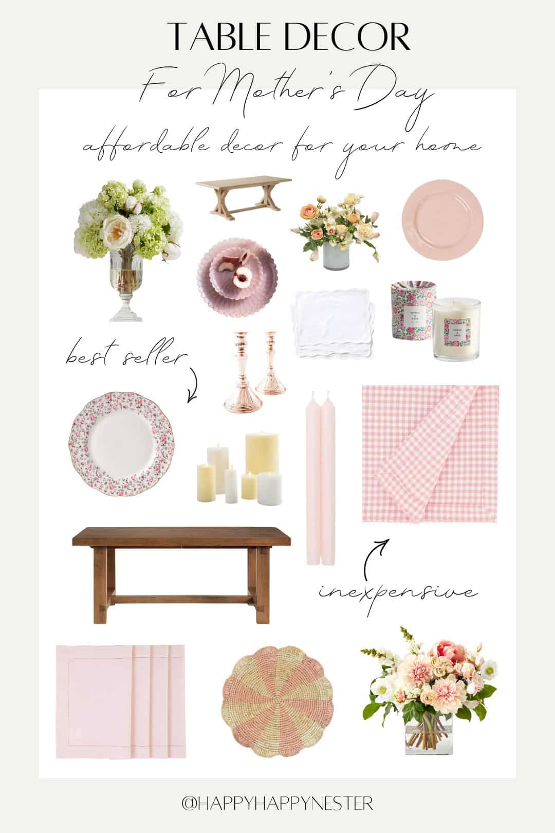 Table Decor For Mother S Day Happy Happy Nester