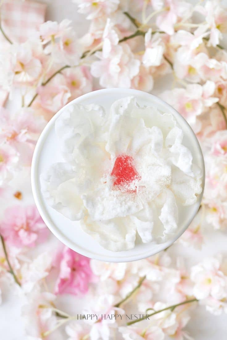 Fried Rice Paper Flowers - Happy Happy Nester