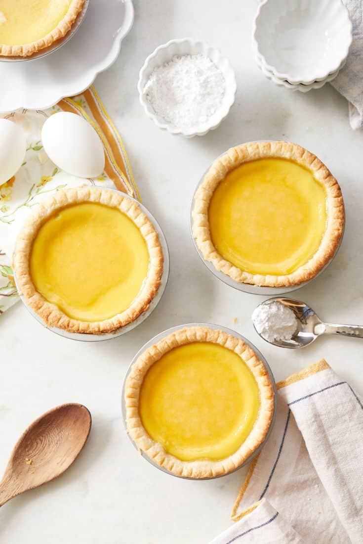 Chinese Egg Custard Tart Recipe - Happy Happy Nester