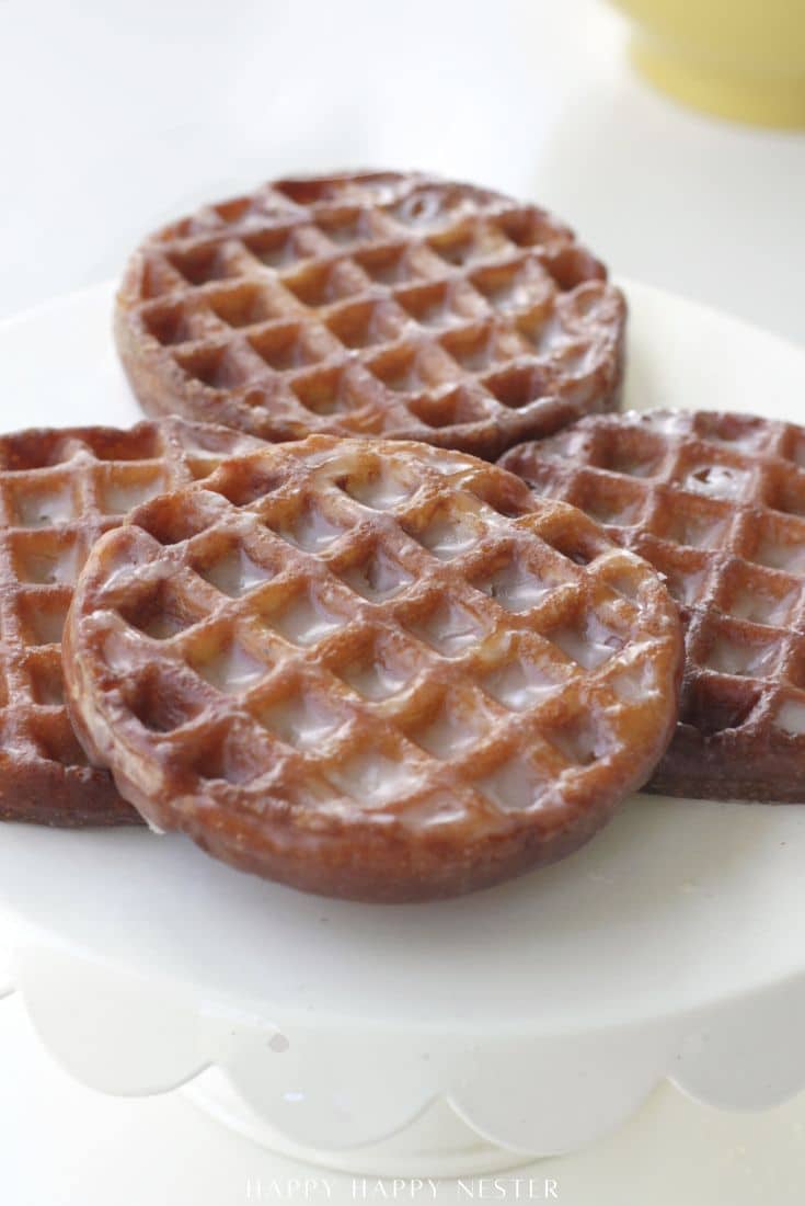 Mini Waffle Donuts Recipe - Happy Happy Nester